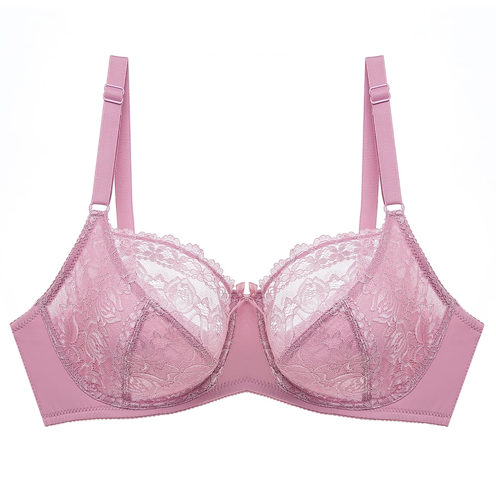 Bras for Women,Rings for Women, Solid Color Lace Steel Ring Oversized ...