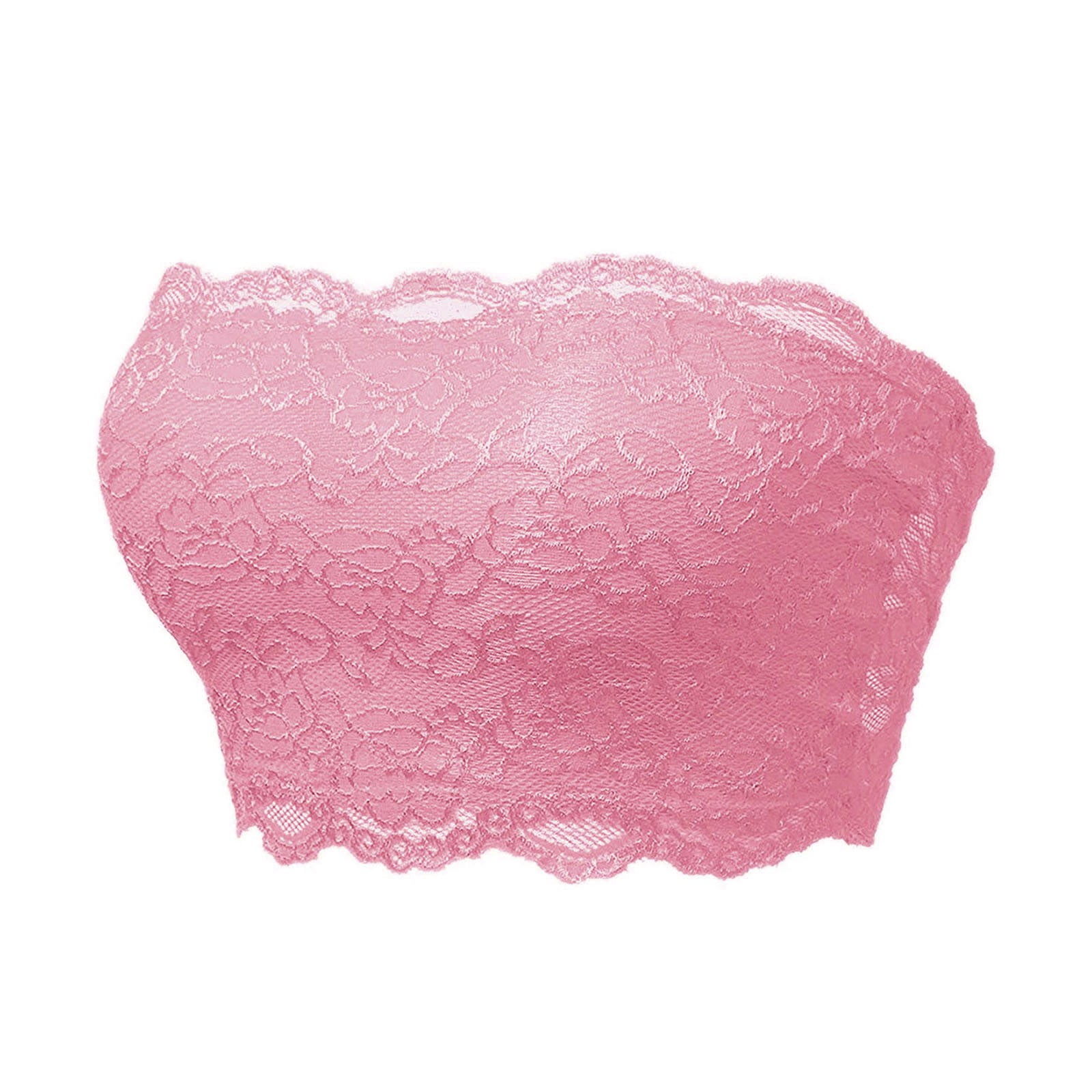 Bras for Women Seamless Comfortable with Scalloped Details and Shoulder ...