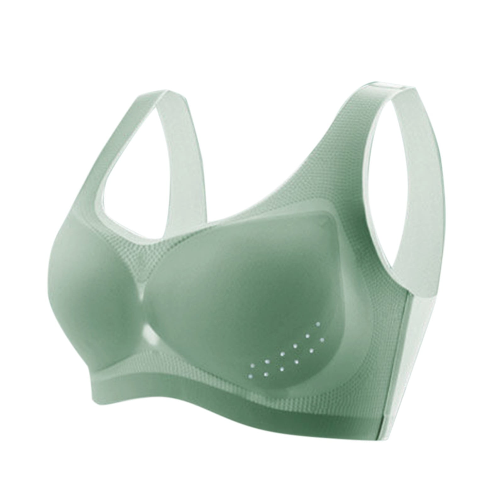 Bras for Women Seamless Comfortable with Scalloped Details and Shoulder ...