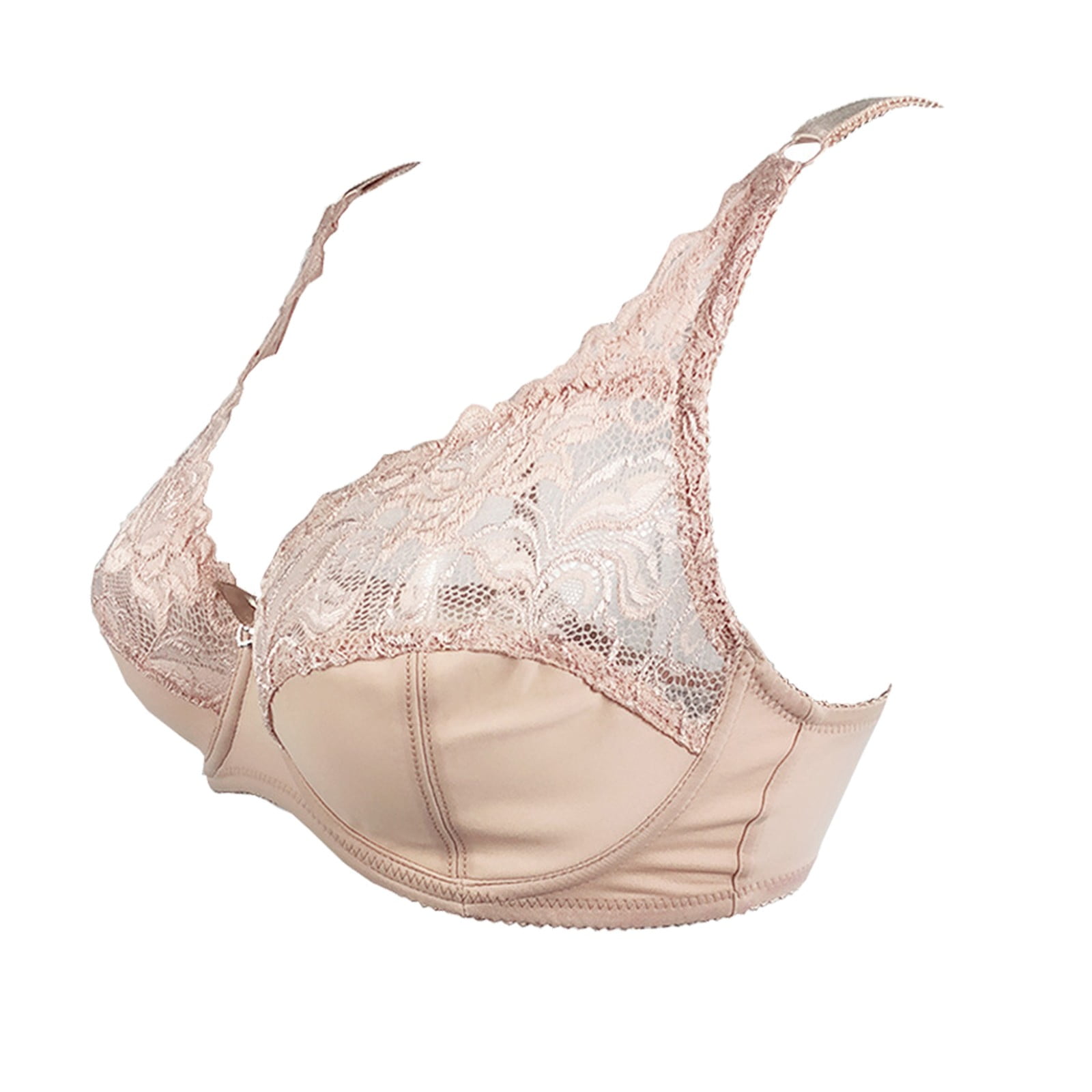 Bras for Women,Seamless Lace Underwire Bra For Full-Figured Women ...