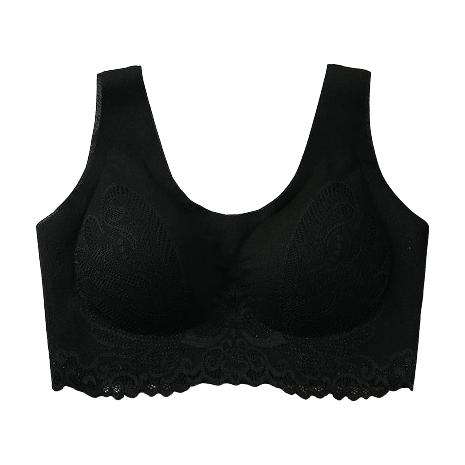 Bras for Women,Seamless Latex Sleep Bra Comfortable Supportive ...