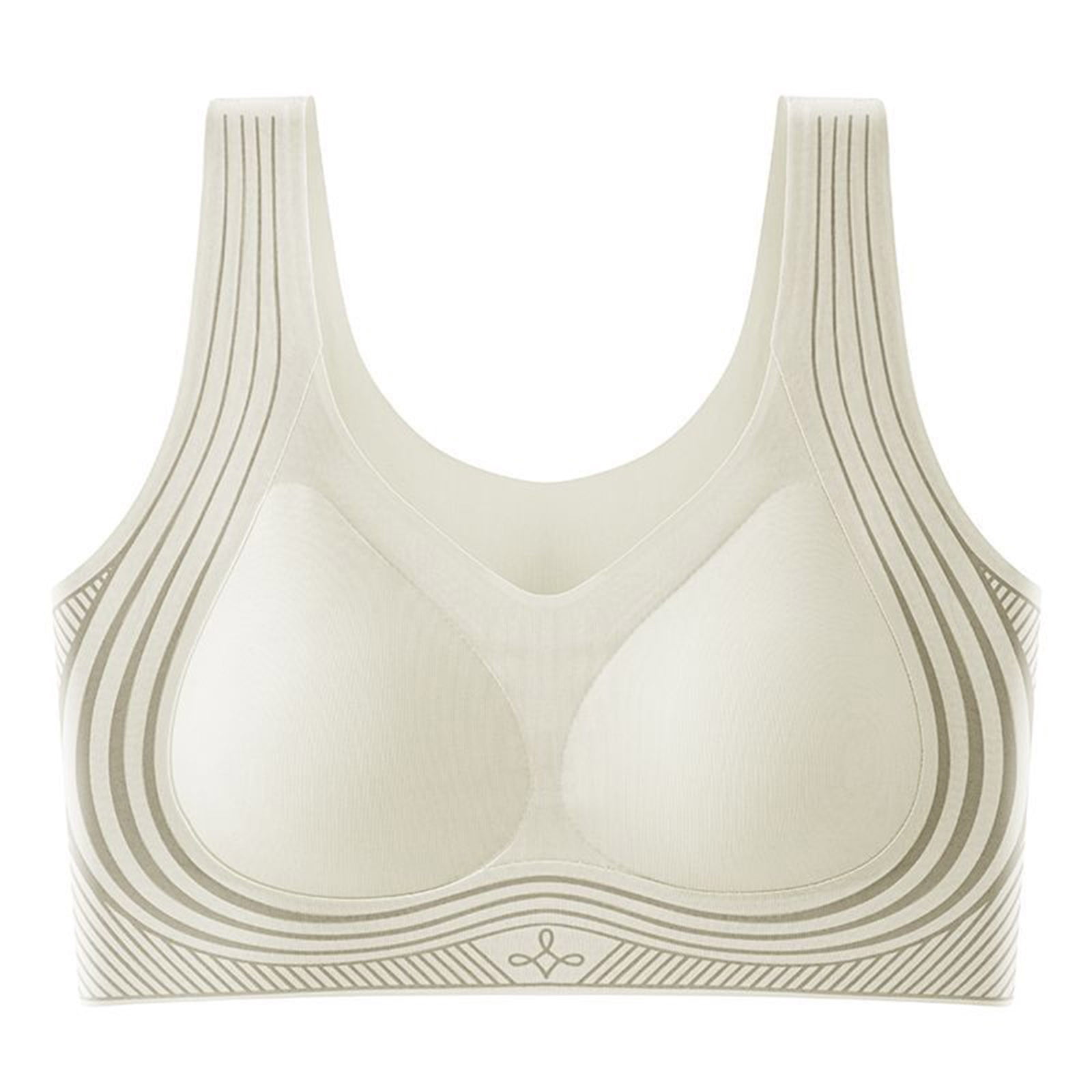 Bras for Women,Seamless Latex Sports Bra for Summer Fitness Comfort and ...