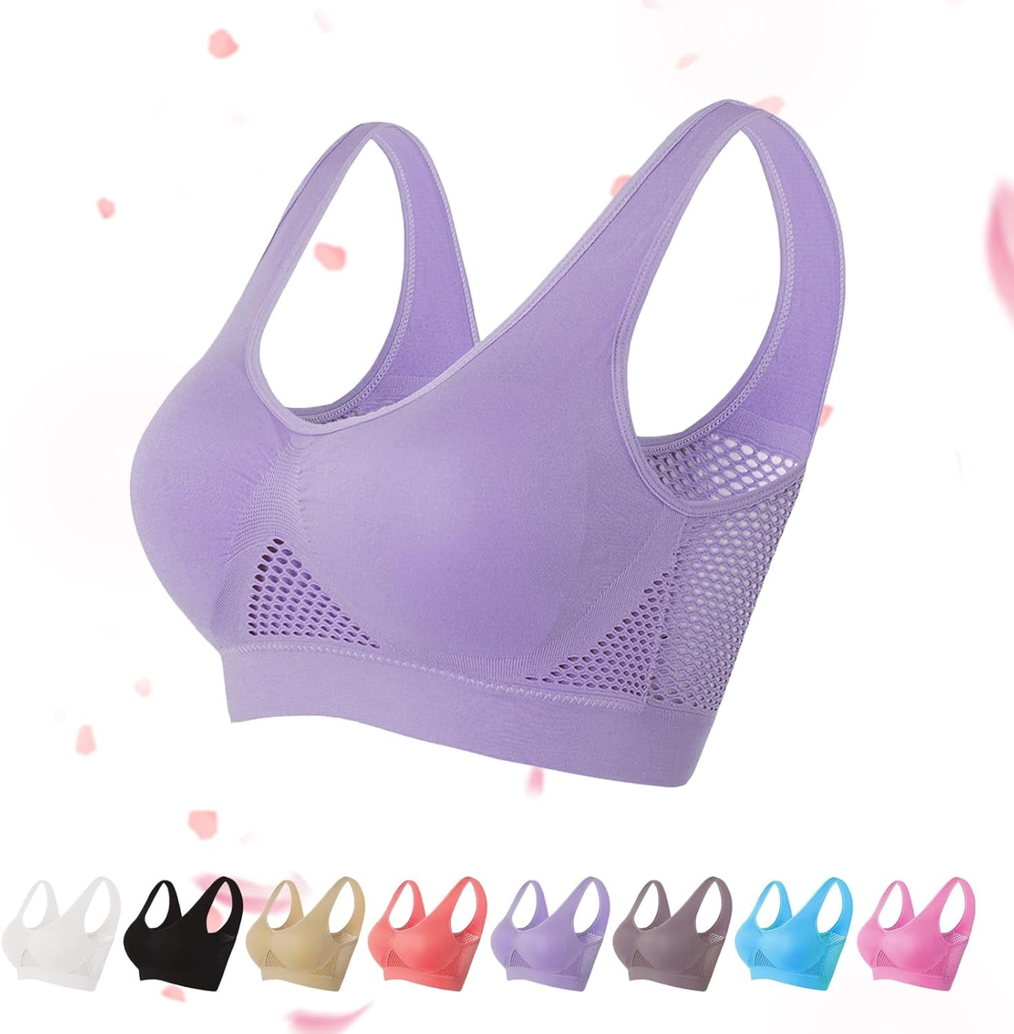 Bras for Women, Smartdwel Bra, Smartdwell Bra, Breathable Anti-Sagging Breasts Bra, Anti Sagging ...