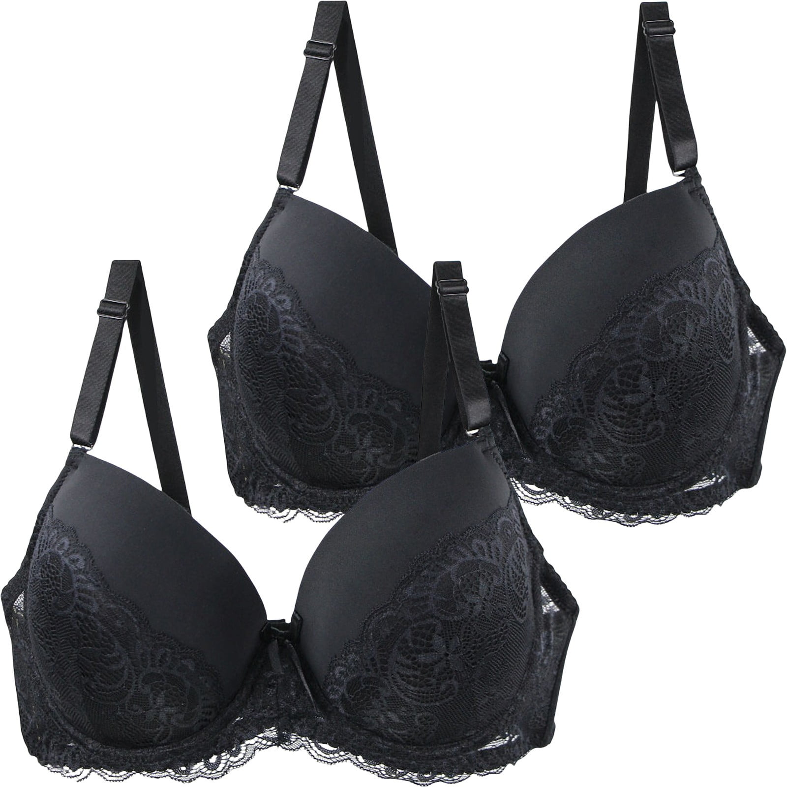 Bras for Women Smoothing Wireless Comfortable Strap Set Sexy Big Tight ...