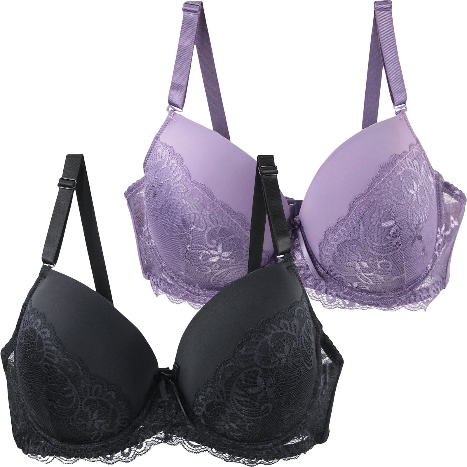 Bras for Women Smoothing Wireless Comfortable Strap Set Sexy Big Tight ...