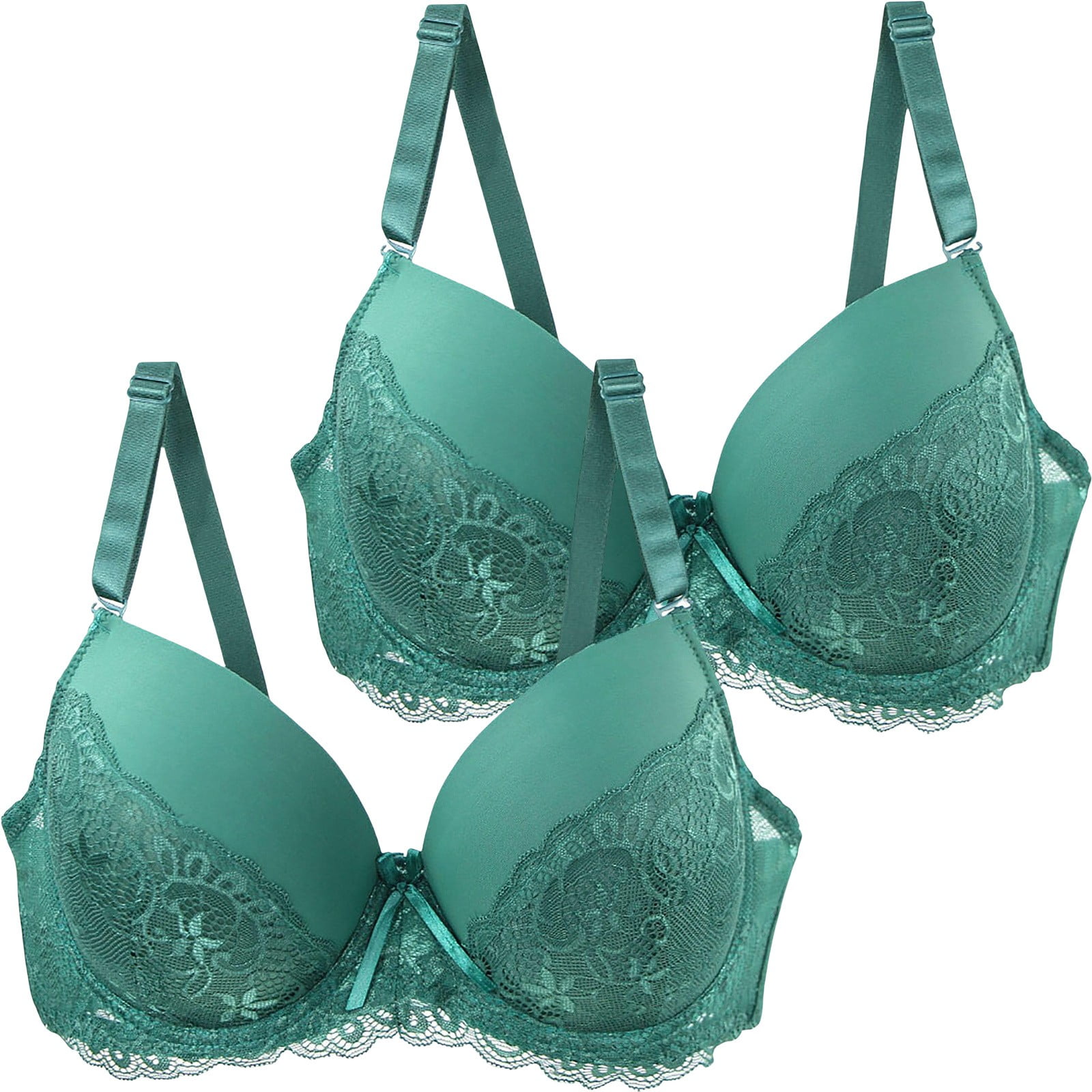 Bras for Women Smoothing Wireless Comfortable Strap Set Sexy Big Tight ...