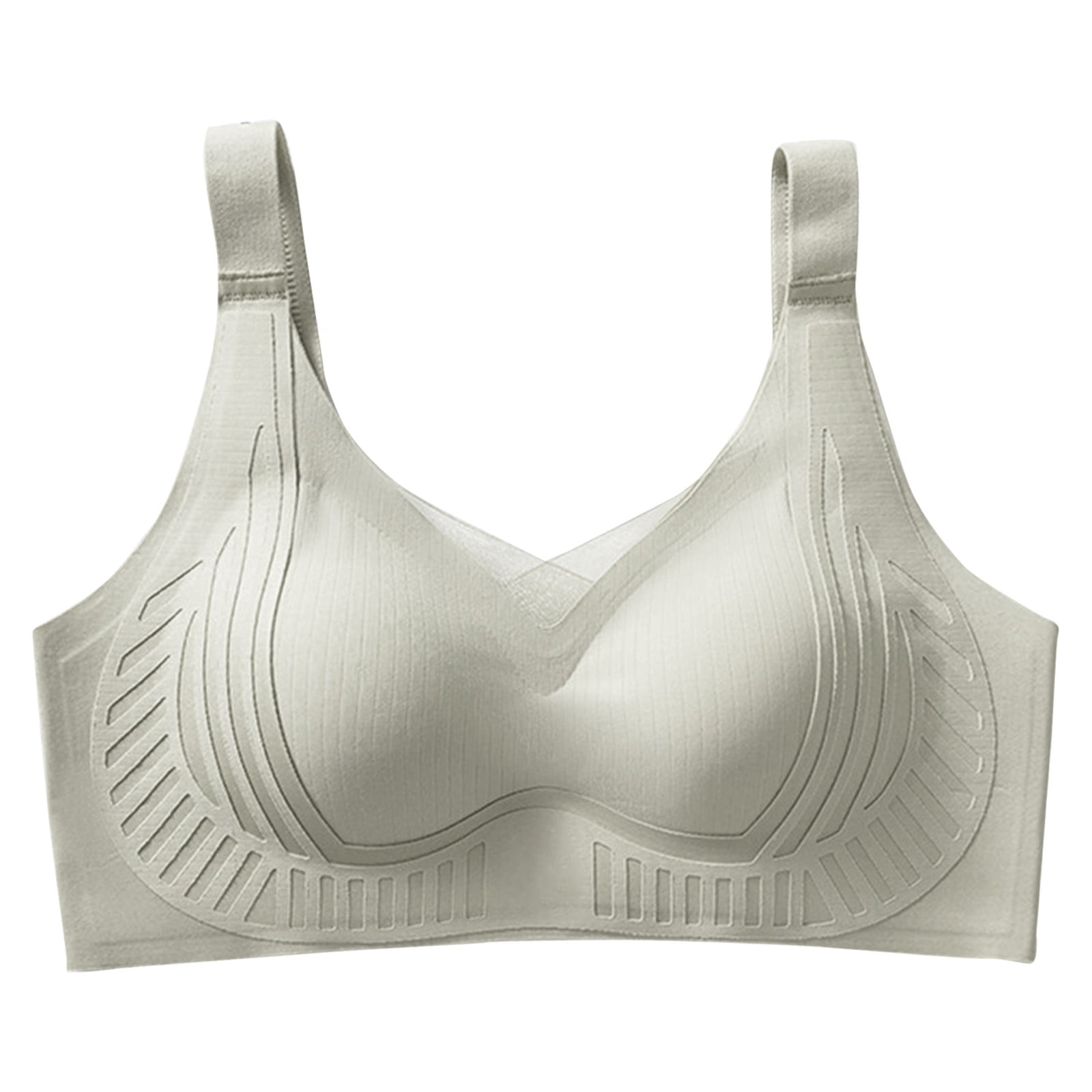 Bras for Women Soft Full Coverage No Show Everyday Wireless Bra Womens ...