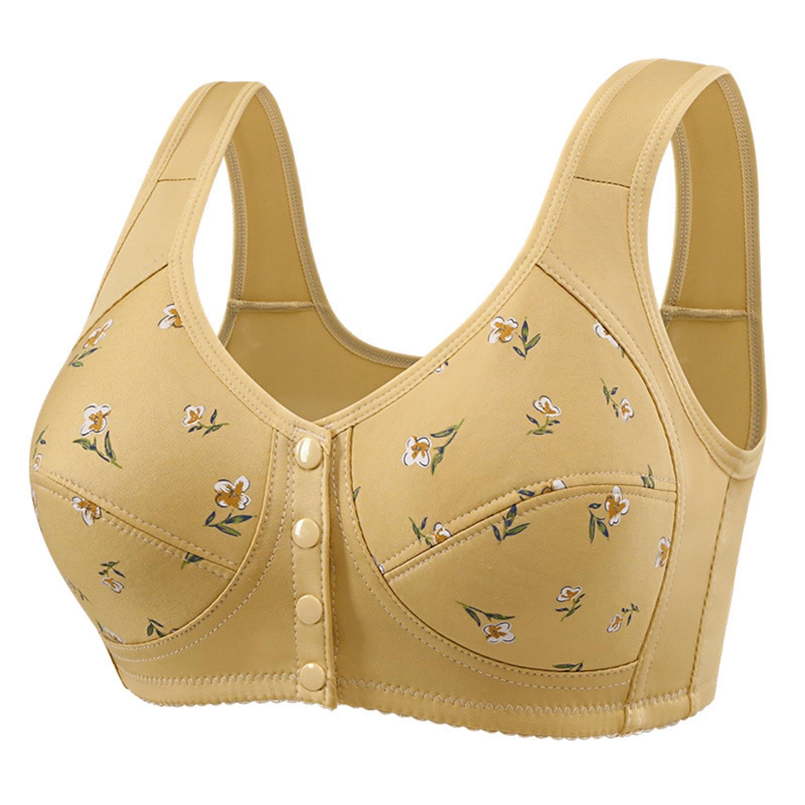Bras for Women Soft No Underwire Seamless Push Up Wireless Sporty Gym ...