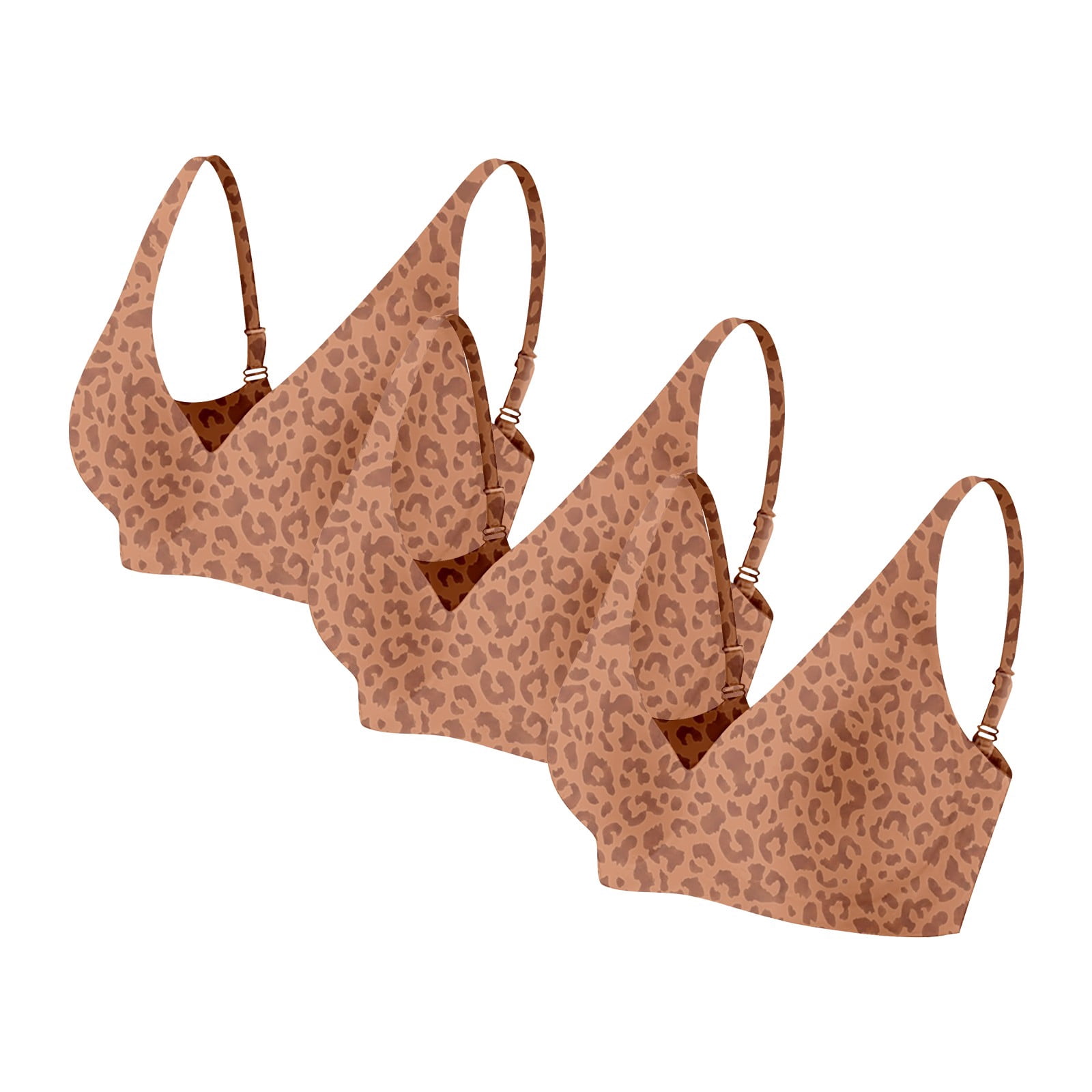 Bras for Women Soft Wireless Up Gather Everyday Sports Bra Womens ...