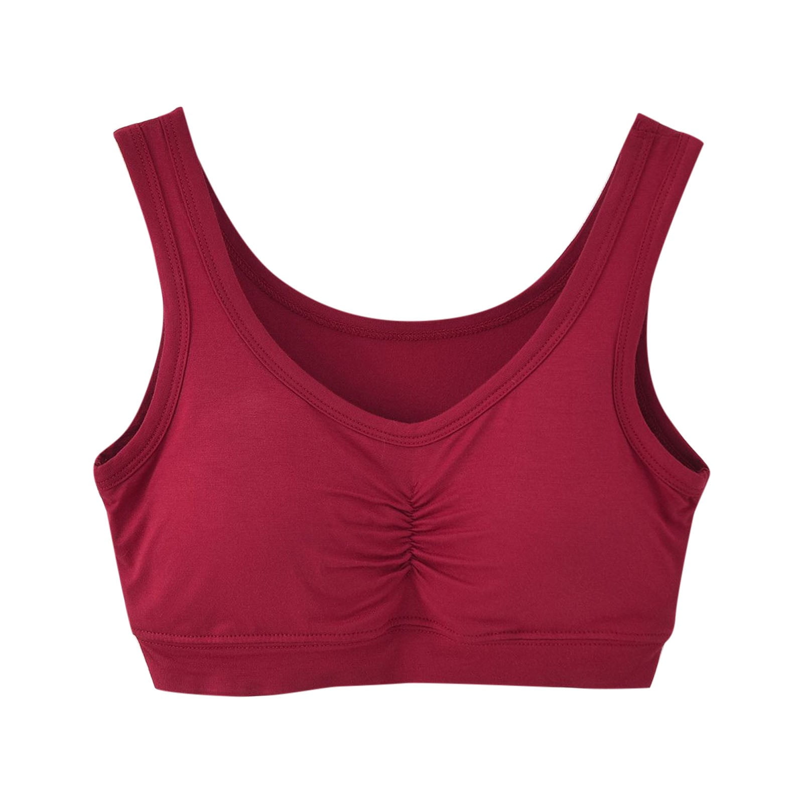 Bras for Women Solid Color Seamless Underwear Without Steel Rims ...