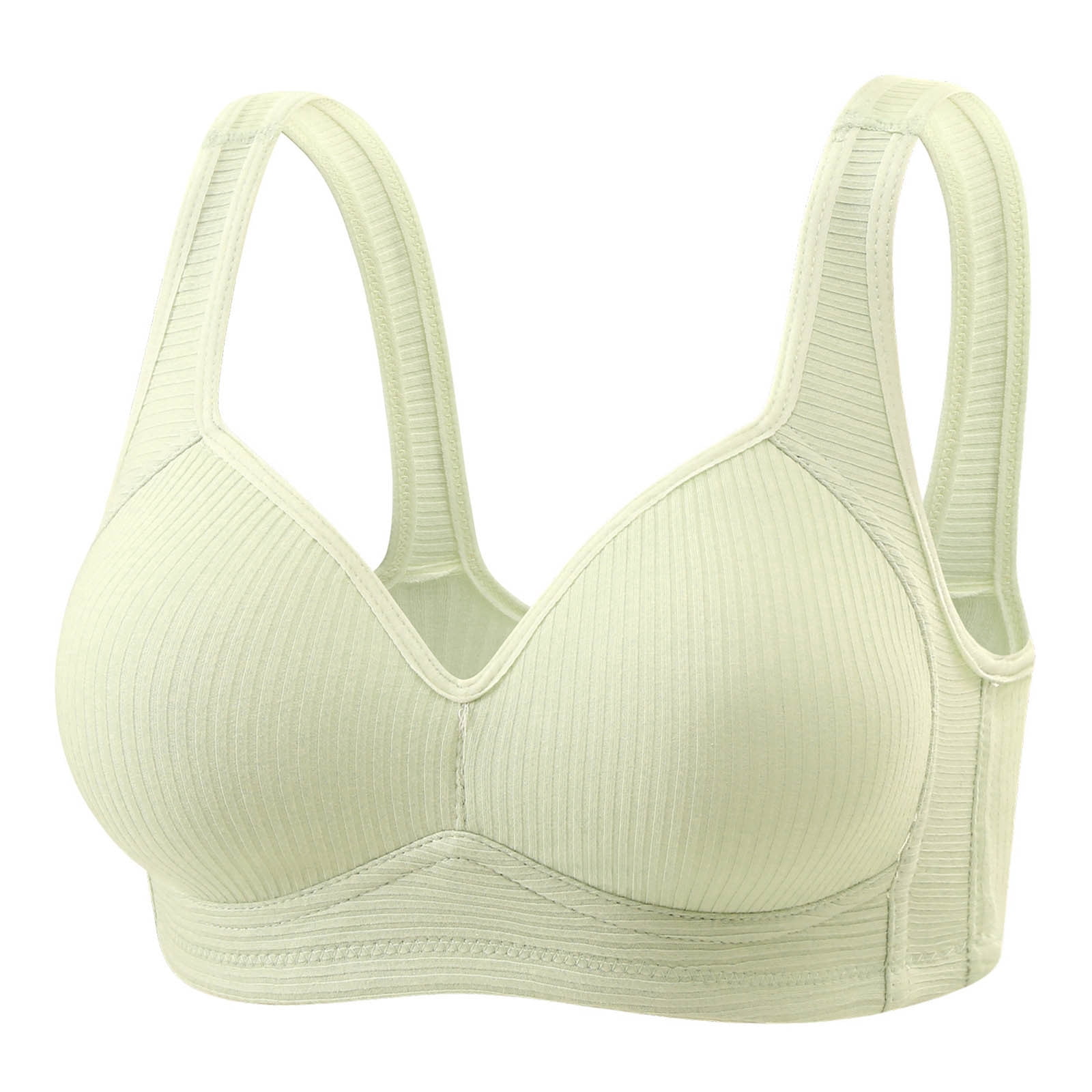 Bras for Women Sports Women's Comfortable Wireless Bra Soft Breathable ...
