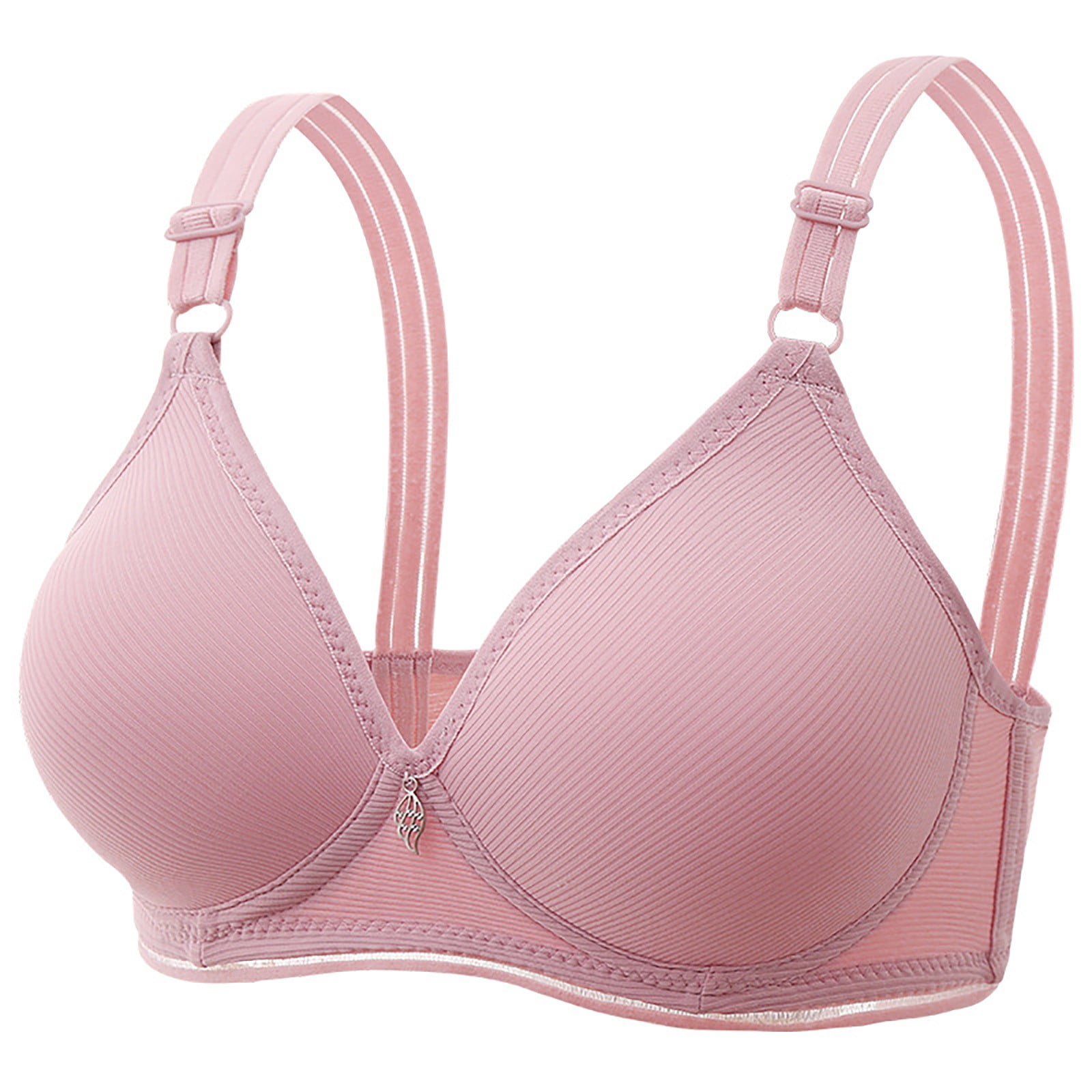 Bras for Women,Thin Comfort Breathable Gathered Drop Bra Supportive No ...