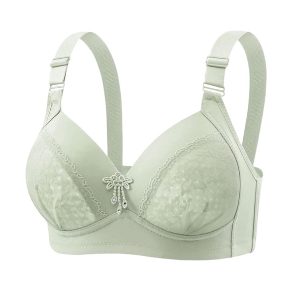 Bras for Women V Neck Adjustable Strap Racerback Padded Workout Gym ...