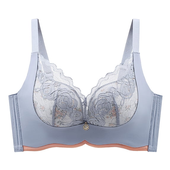 Yijfswar Bras for Women Wireless Bra Padded Adjustable Strap Bralettes ...