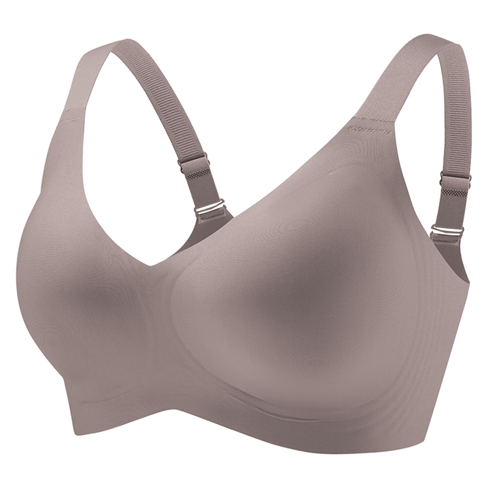 Bras for Women Wireless Jelly Full Coverage Support Bra Womens Seamless ...