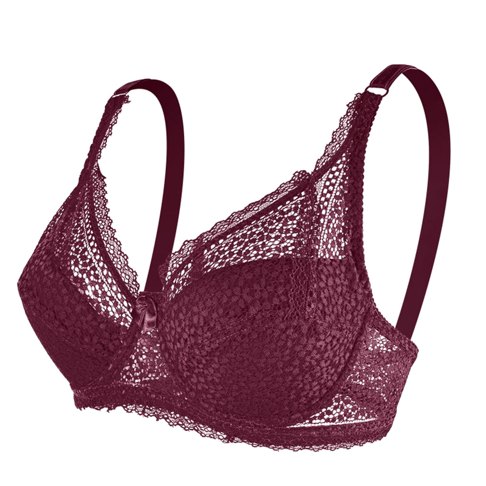 Bras for Women,Wireless Lace Underwear Bra For Women Comfortable Thin ...