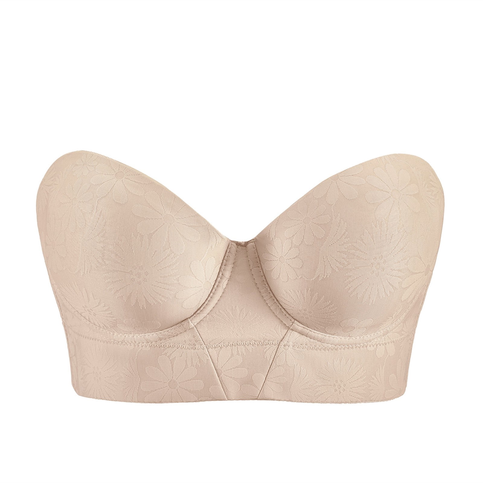 Bras for Women Wireless Soft No Show Push Up Full Coverage Comfortable ...