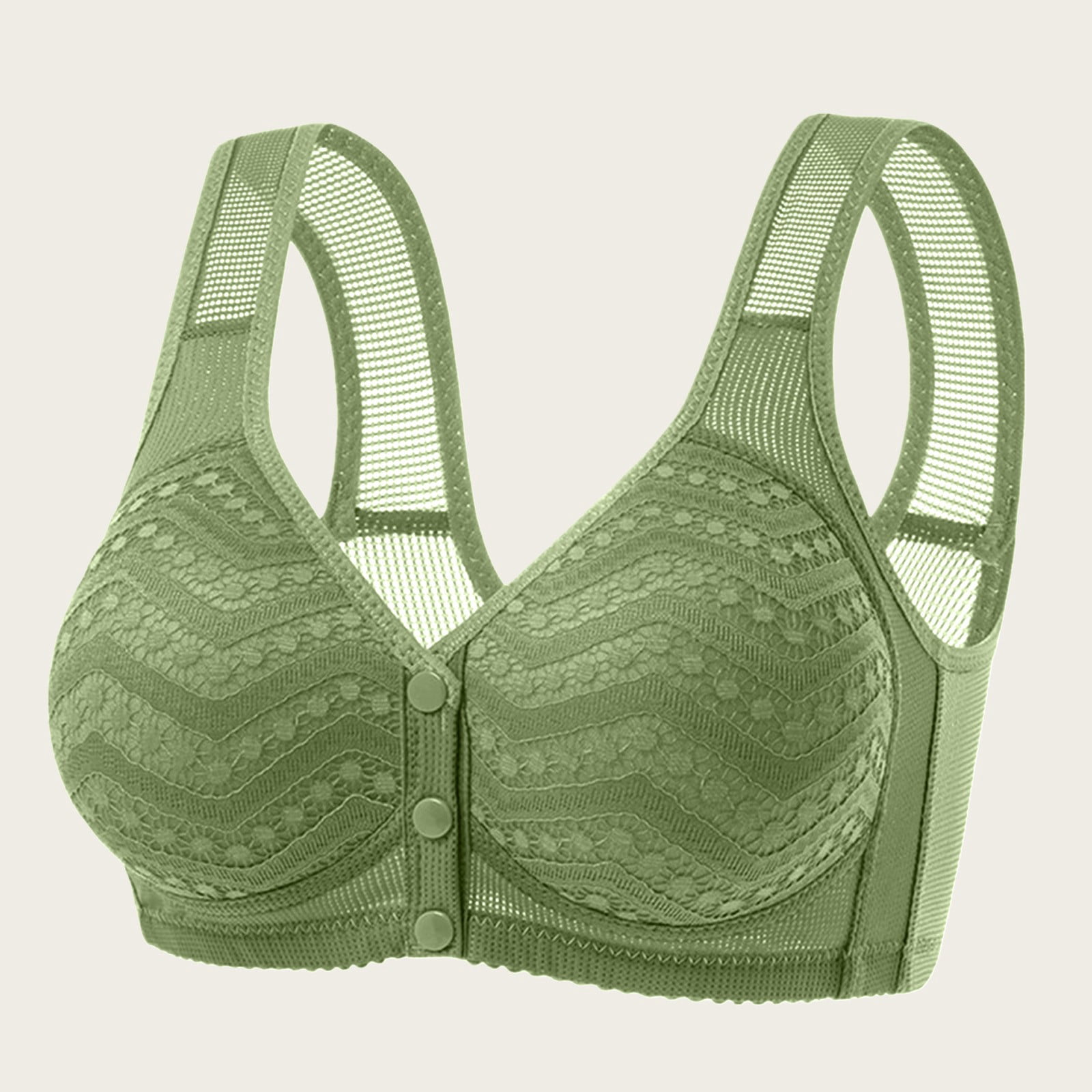 Bras for Women Wireless Supportive Full Coverage Correction Anti ...