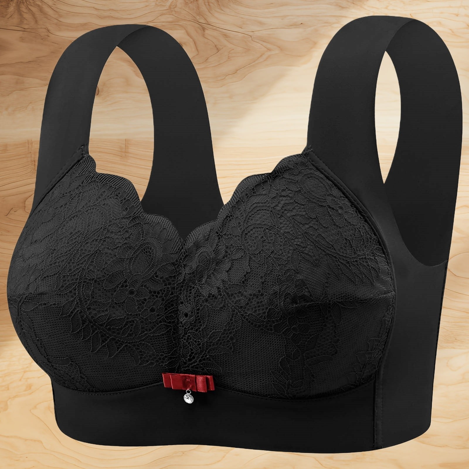 Bras for Women Wireless Supportive Full Coverage Correction Anti ...