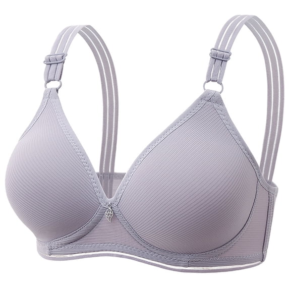 Bras for Women Women charming Lace Back Button Shaping Cup Adjustable ...