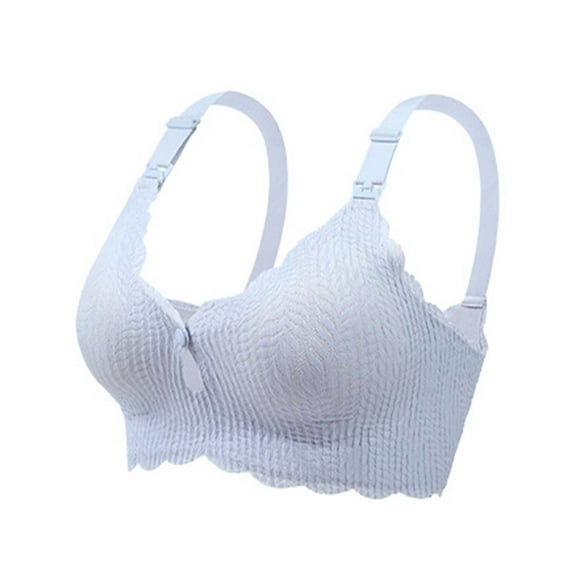Bras for Women - Women's Breast Feeding Bra without Steel Wire Dough ...