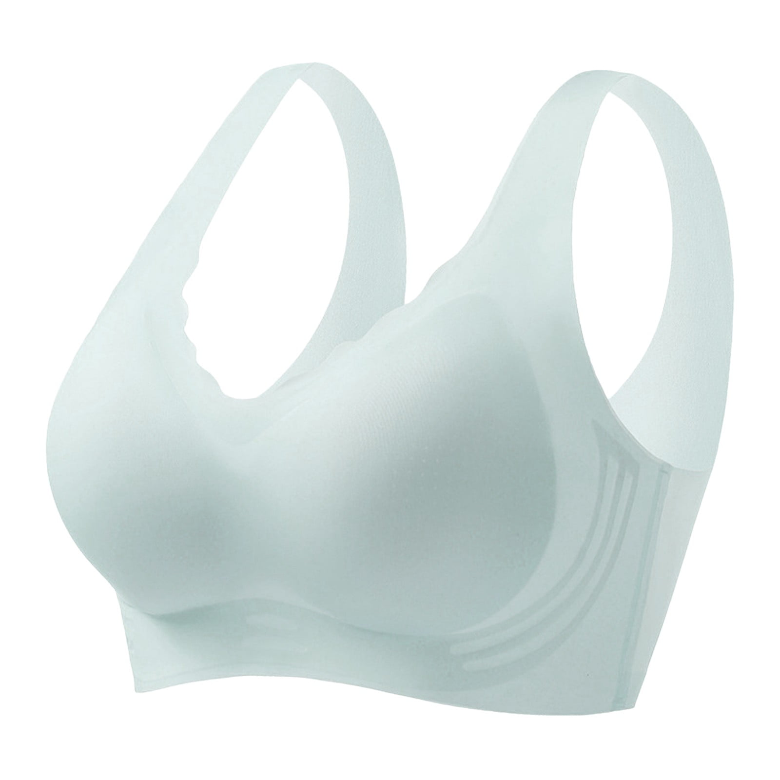 Bras for Women Women's Ice Silk Seamless Cold Feeling Thin Soft Support ...