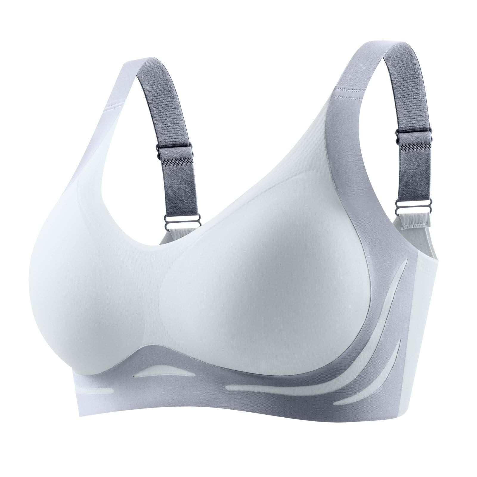 Bras for Women,Women's Seamless Underwear Breast-Reducing Anti-Sagging ...