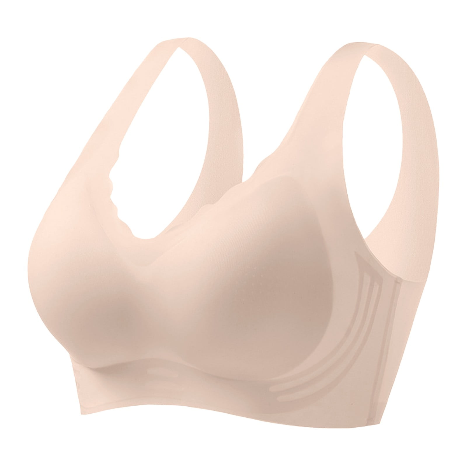 Bras for Women's Ice Silk Seamless Cold Feeling Thin Soft Support ...