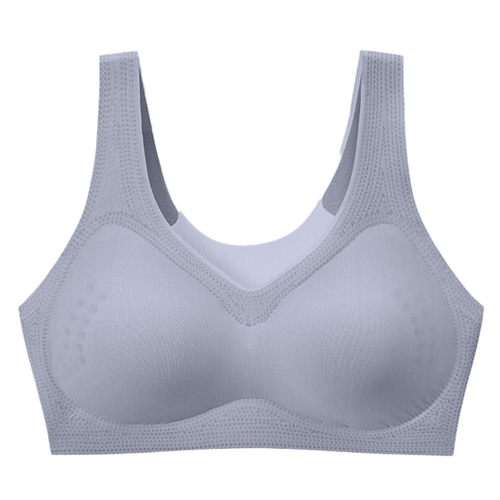 Bras for Women's Summer Comfort Sexy Sports Fitness Gathering Traceless ...