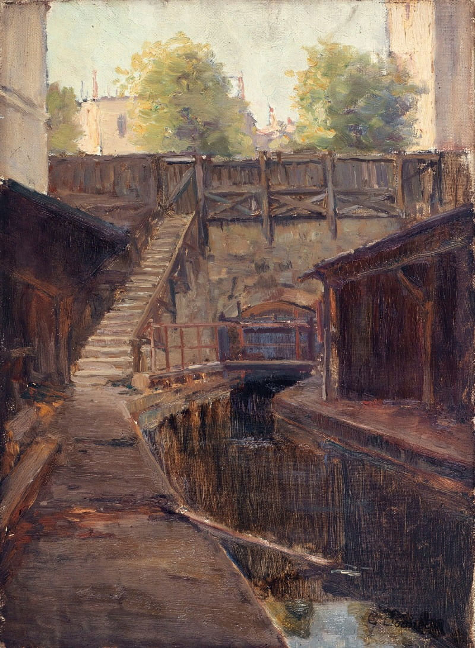 Bras gauche de la Bièvre, boulevard Arago (1900) Poster Print by ...