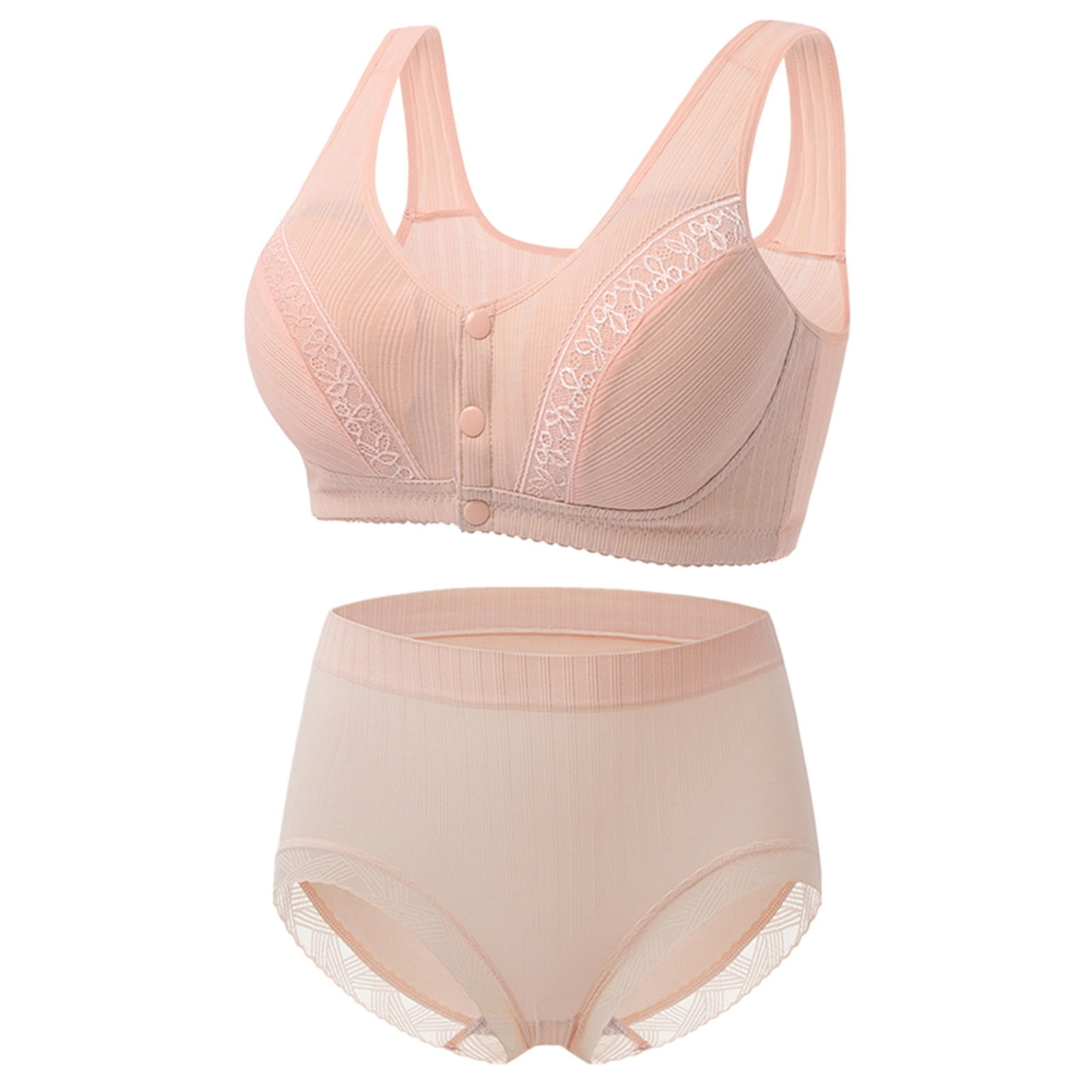 Bras under $5! Cagogo 2 Pack Bra and Panty Sets for Women Wireless ...
