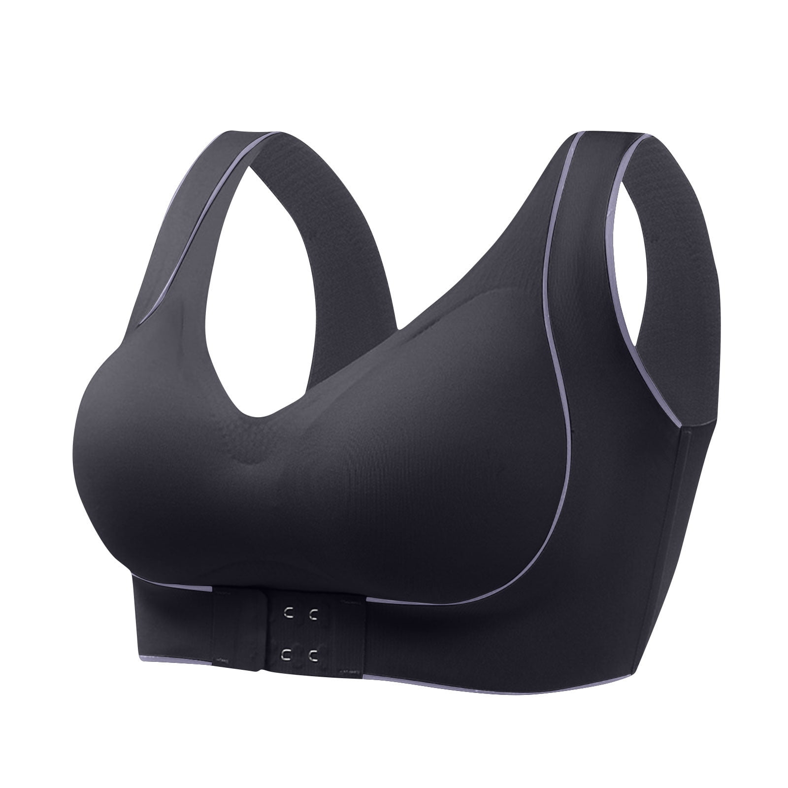Bras underwear Womens Full Coverage Padded Bra Wireless Bras Seamless ...