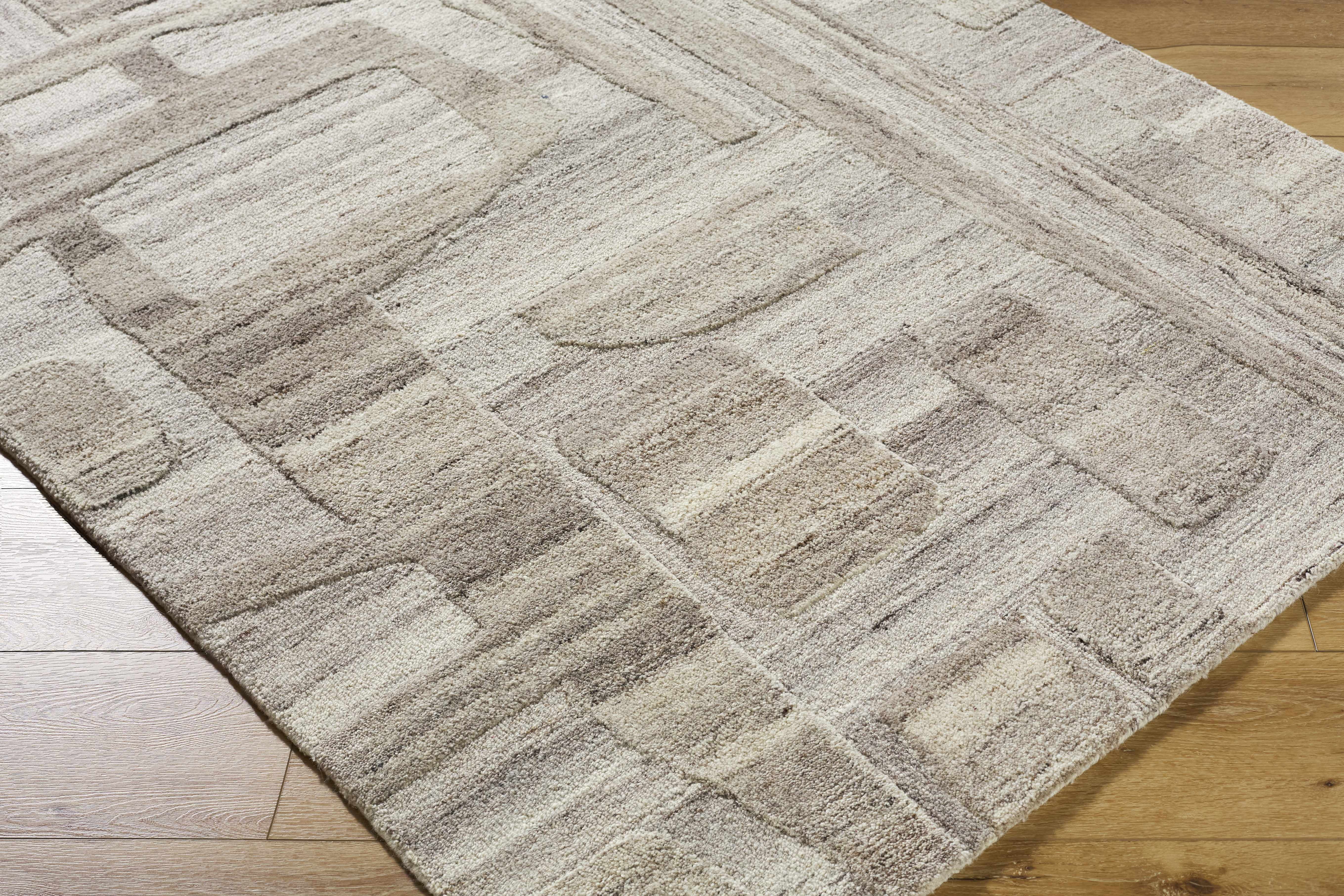 Brasen Bohemian, Transitional Area Rug - Beige, Taupe, Tan - 2' x 3 ...