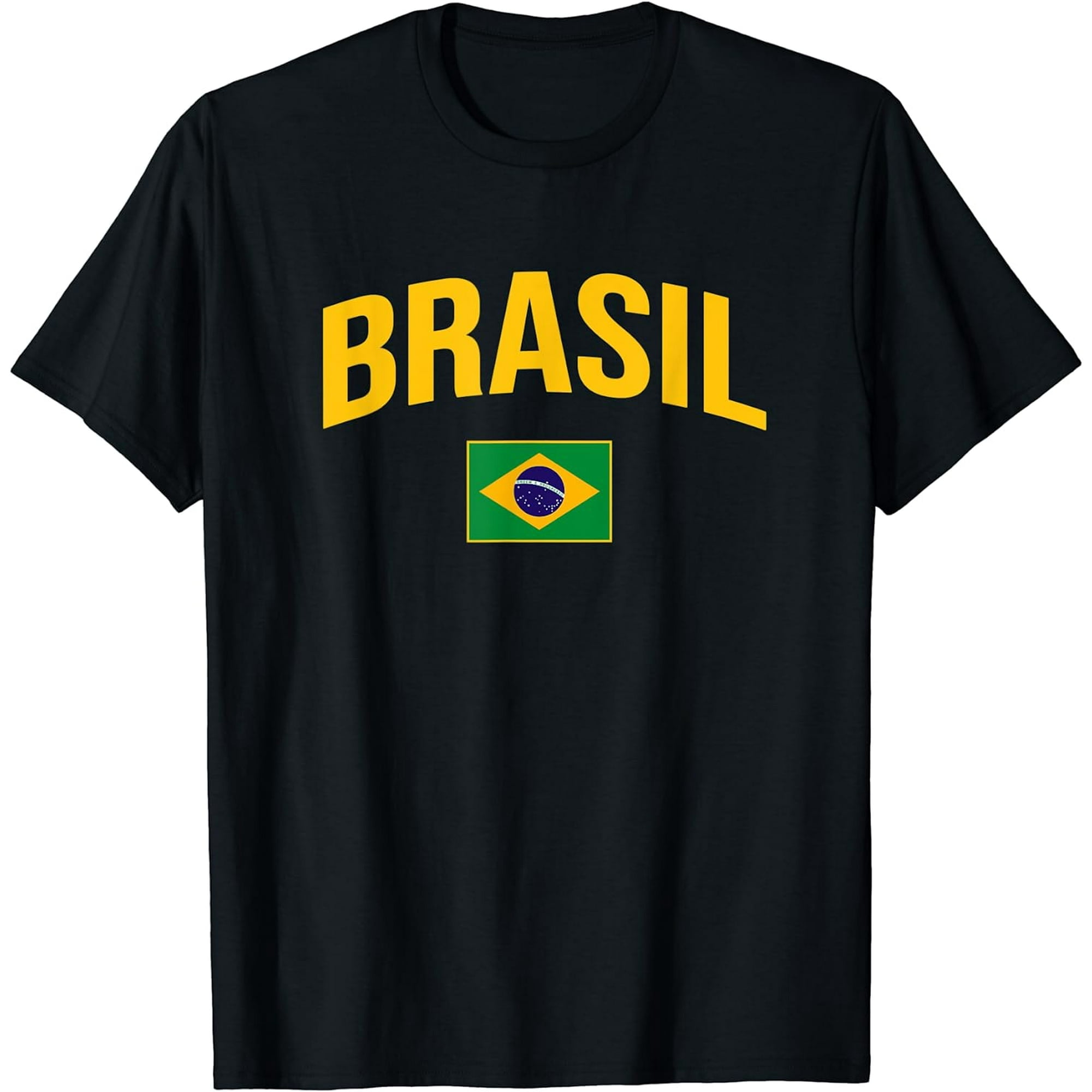 Brasil - Flag of Brazil - Classic Brazil T-Shirt - Walmart.com