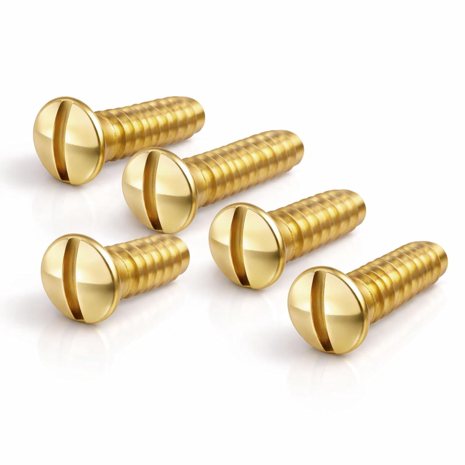 Brass 1/4" Gold Wall Plate Screws Switch Plate Wallplate Outlet Cover ...