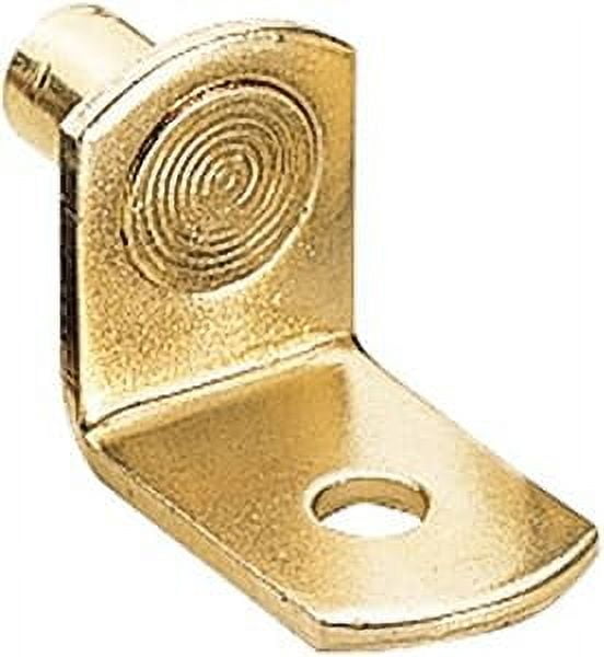 Brass 1/4" Shelf Supports - Walmart.com