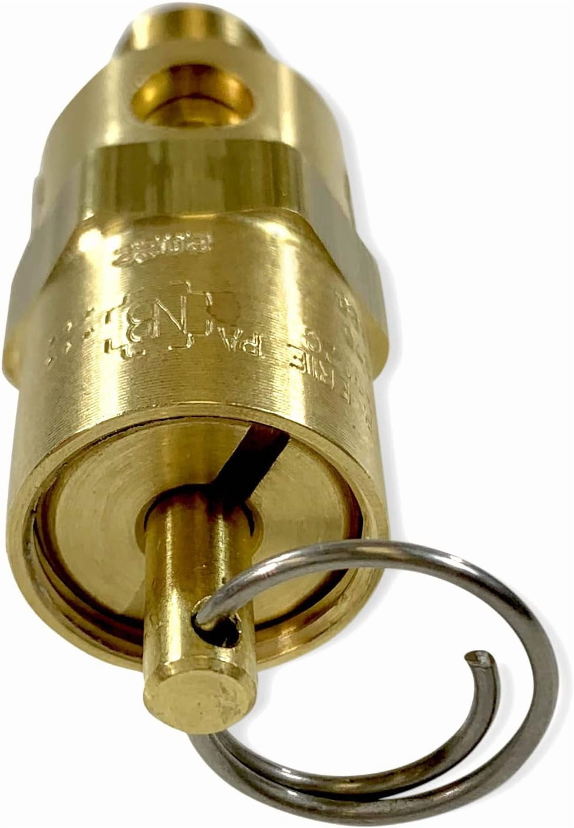 Brass 1/8 Inch NPT Industrial Safety Pressure Relief Valve with Hard ...