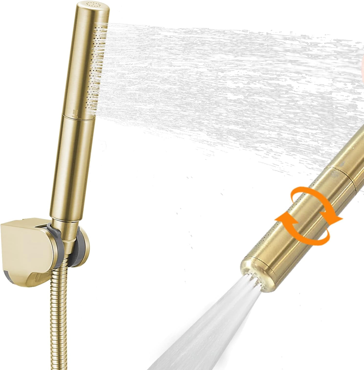 Brass 2 In 1 Function Handheld Shower Set High 7 Inch Shower High Hand ...