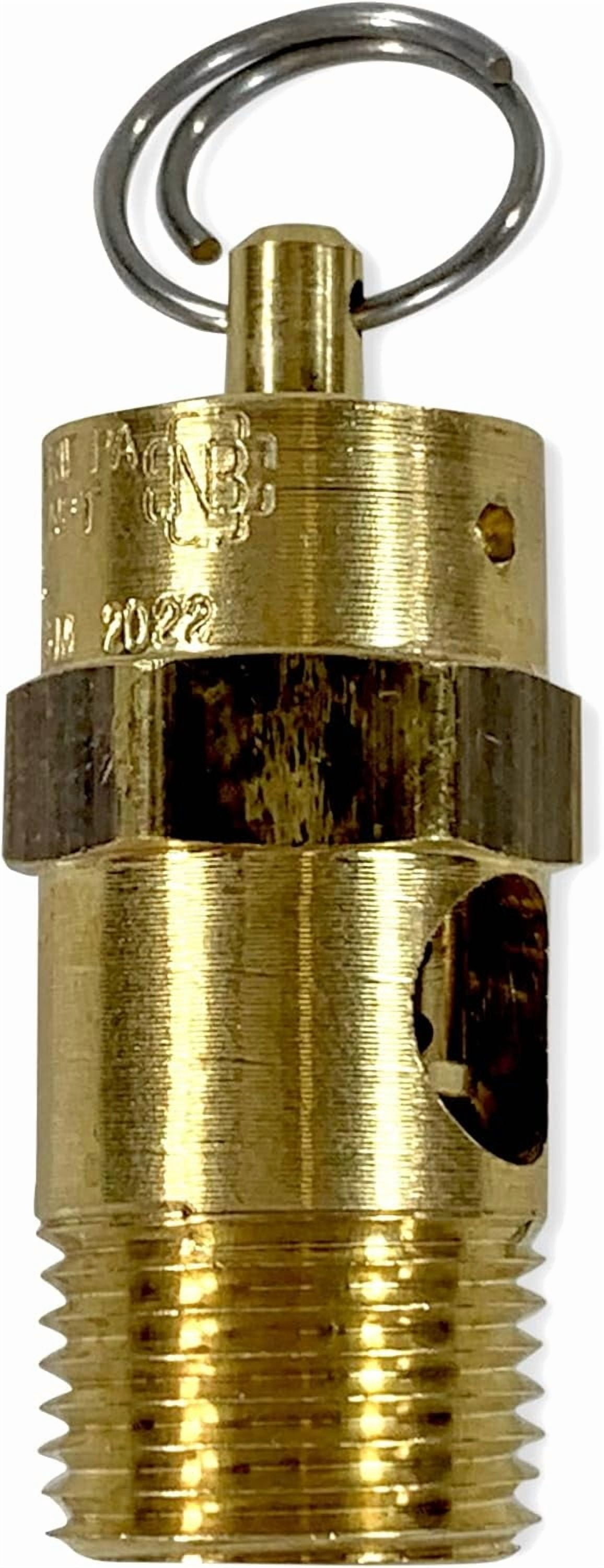 Brass 3/8 Inch NPT Industrial Soft Seat Safety Pressure Relief Valve ...