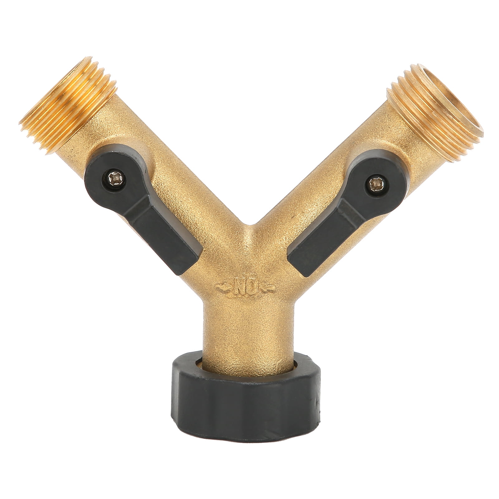 Brass 3-Way Ball Valve with G3/4 Female Thread, Hose Connector for ...