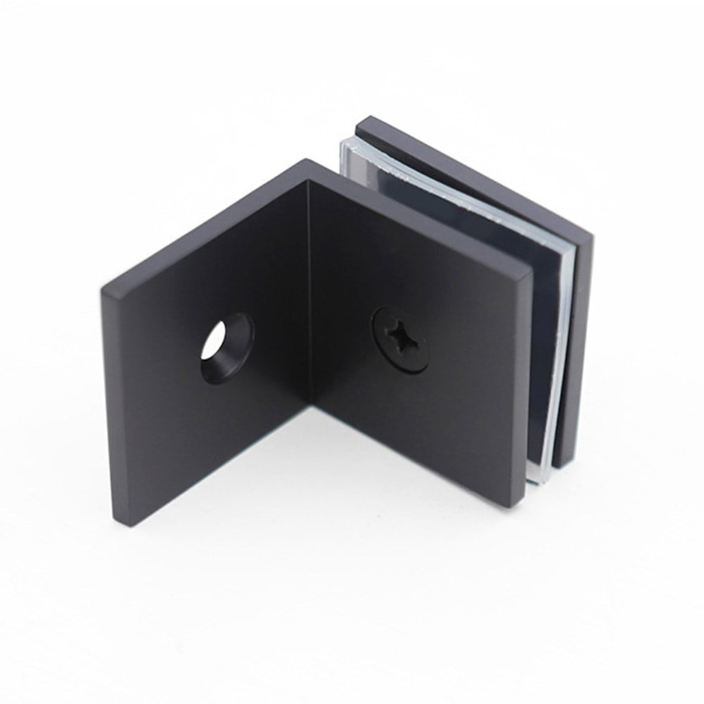 Brass 90° Angle Glass Holder for Showers Glass Clamp Holder Wall ...