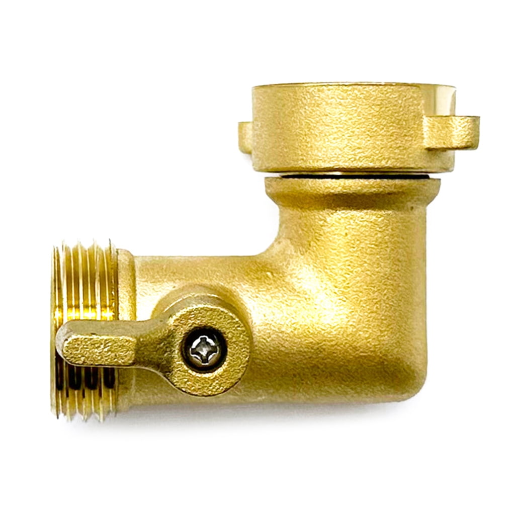 Brass 90° Elbow Hose Connector 3/4 Corrosion Resistant Angled Tap ...