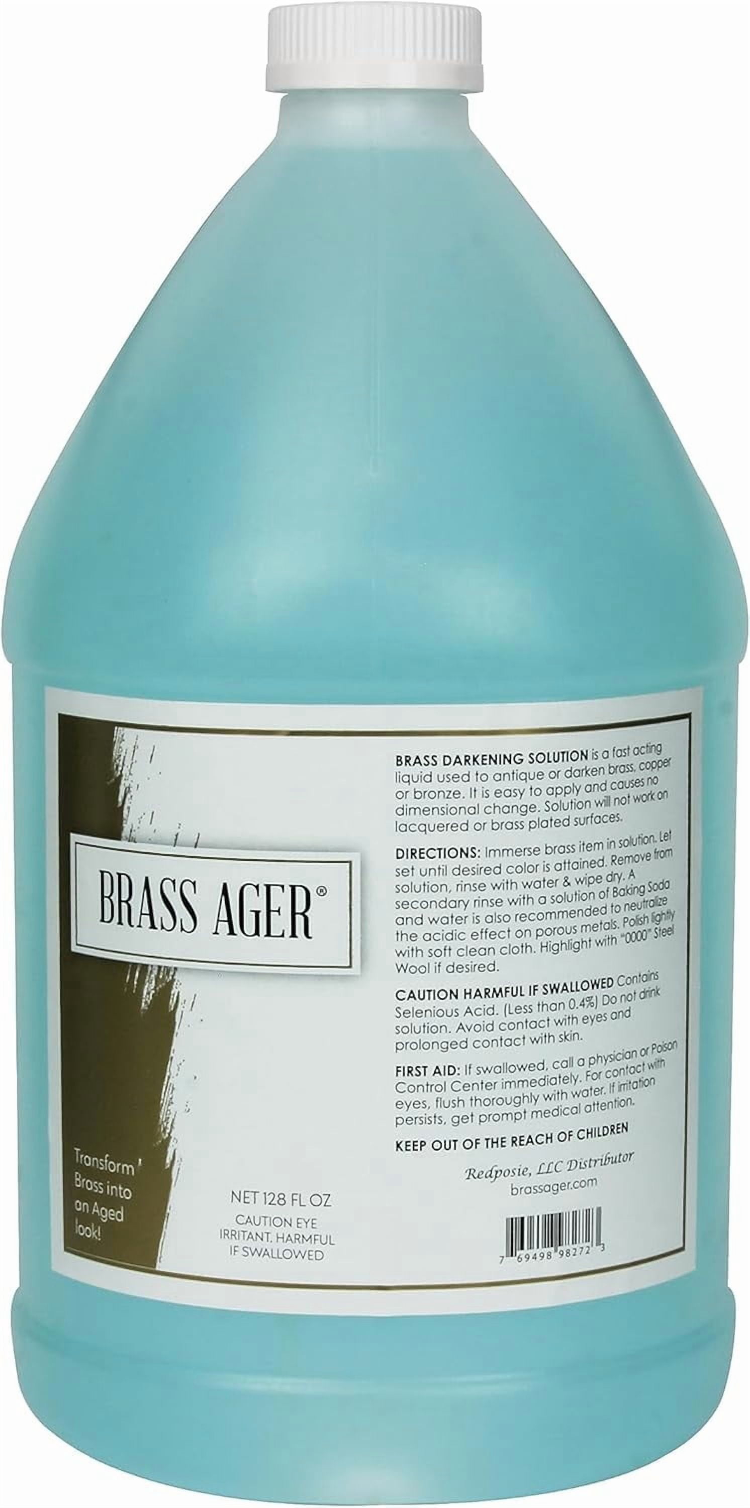 Brass AGER Darkening Solution Antique Vintage Old Metal AGER Patina ...
