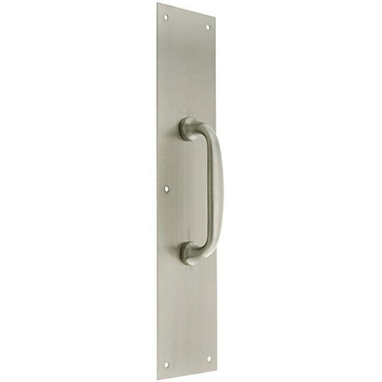 Brass Accents A07-P6341-630 3.5 x 15 in. Push Plate with Pull ...
