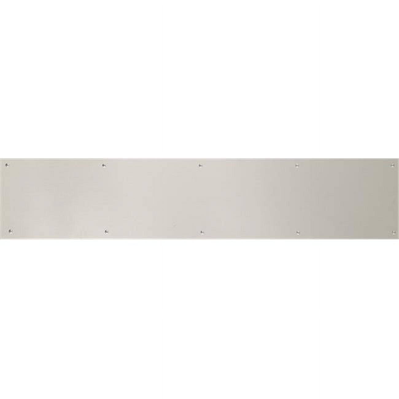 Brass Accents A09-P0630-670ADH 6 in. x 30 in. Kick Plate Satin Nickel ...