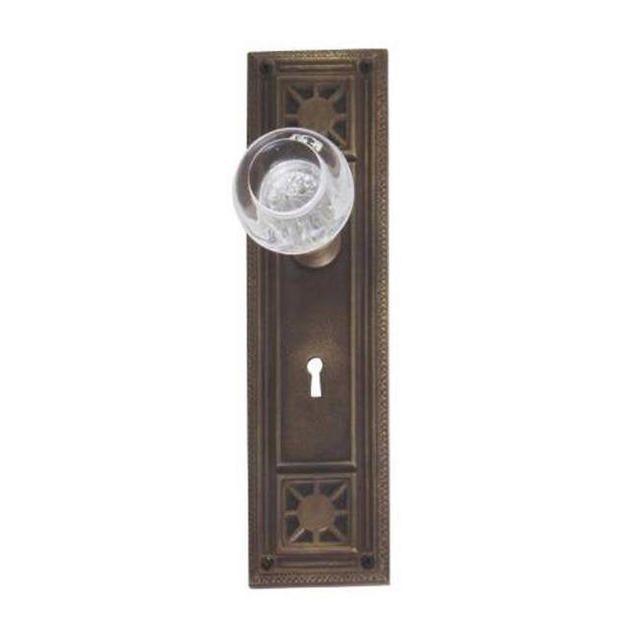 Brass Accents D04-K724A-EMP-486 Interior Door Plate Passage Set 2.75 in ...