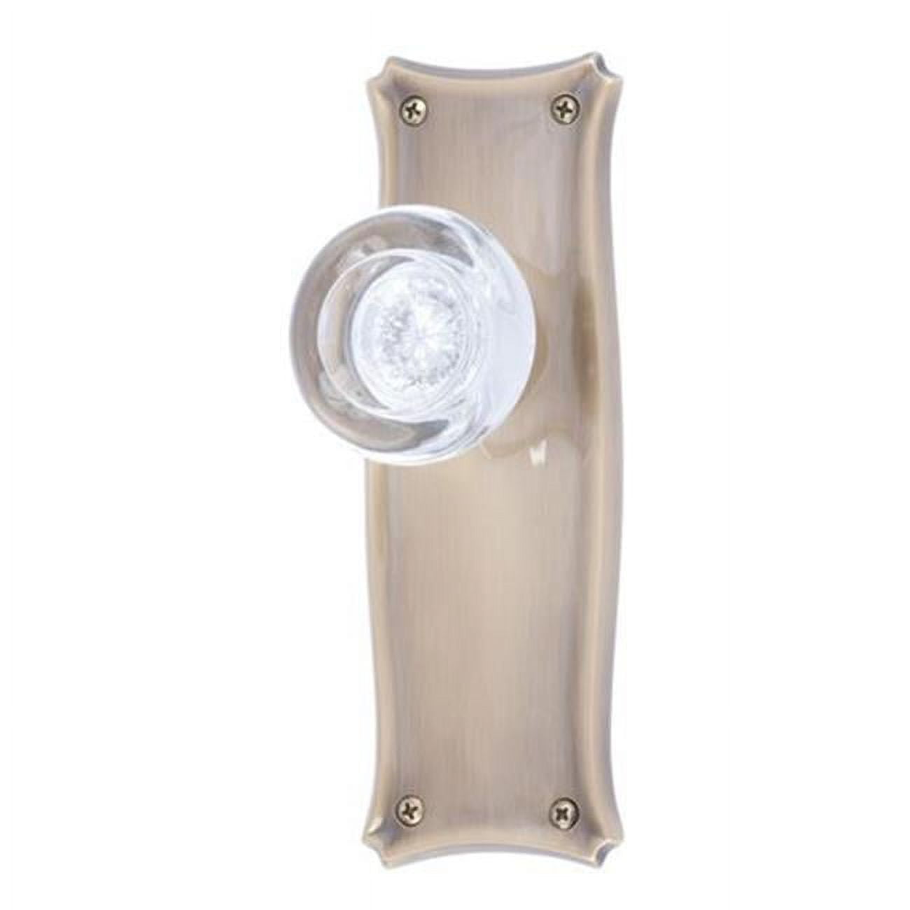 Brass Accents D07-K358D-EMP-609 Manhattan 7.69 in. Double Dummy Door ...