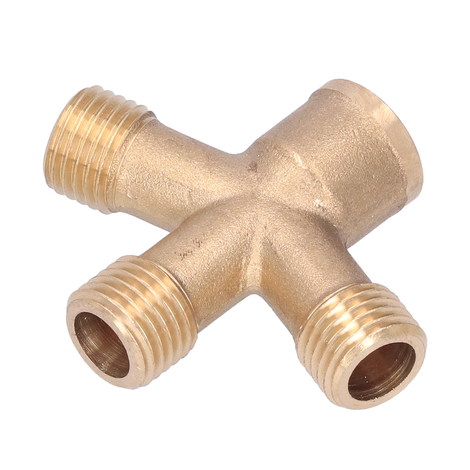 Brass Adapter, Hard Texture Thread Hose Splitter Easy To Use Rust- For ...