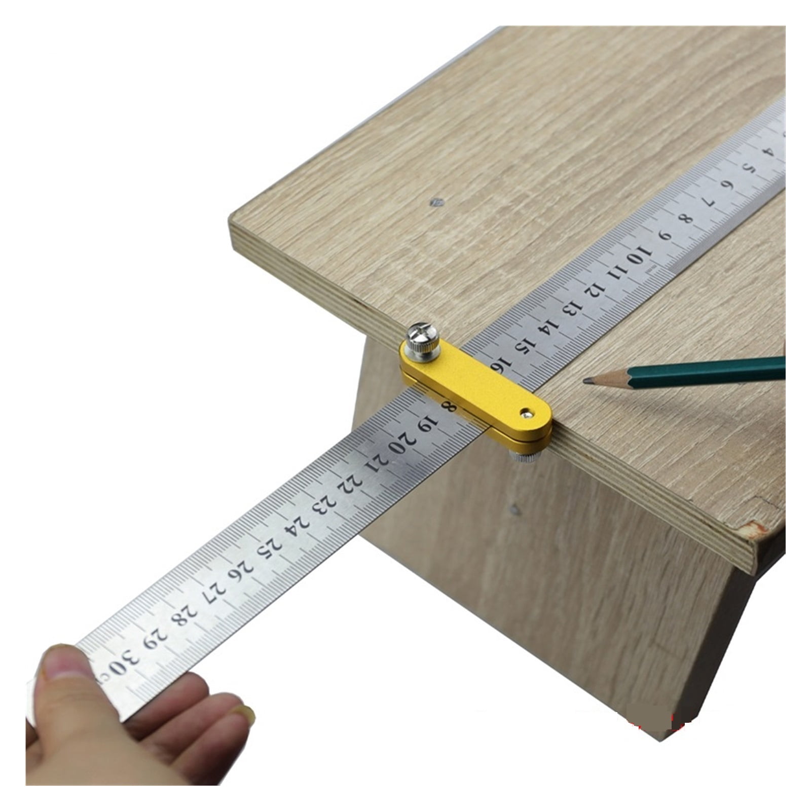 Brass Angle Scriber Locator Gauge Carpentry Positioning Block Locator ...