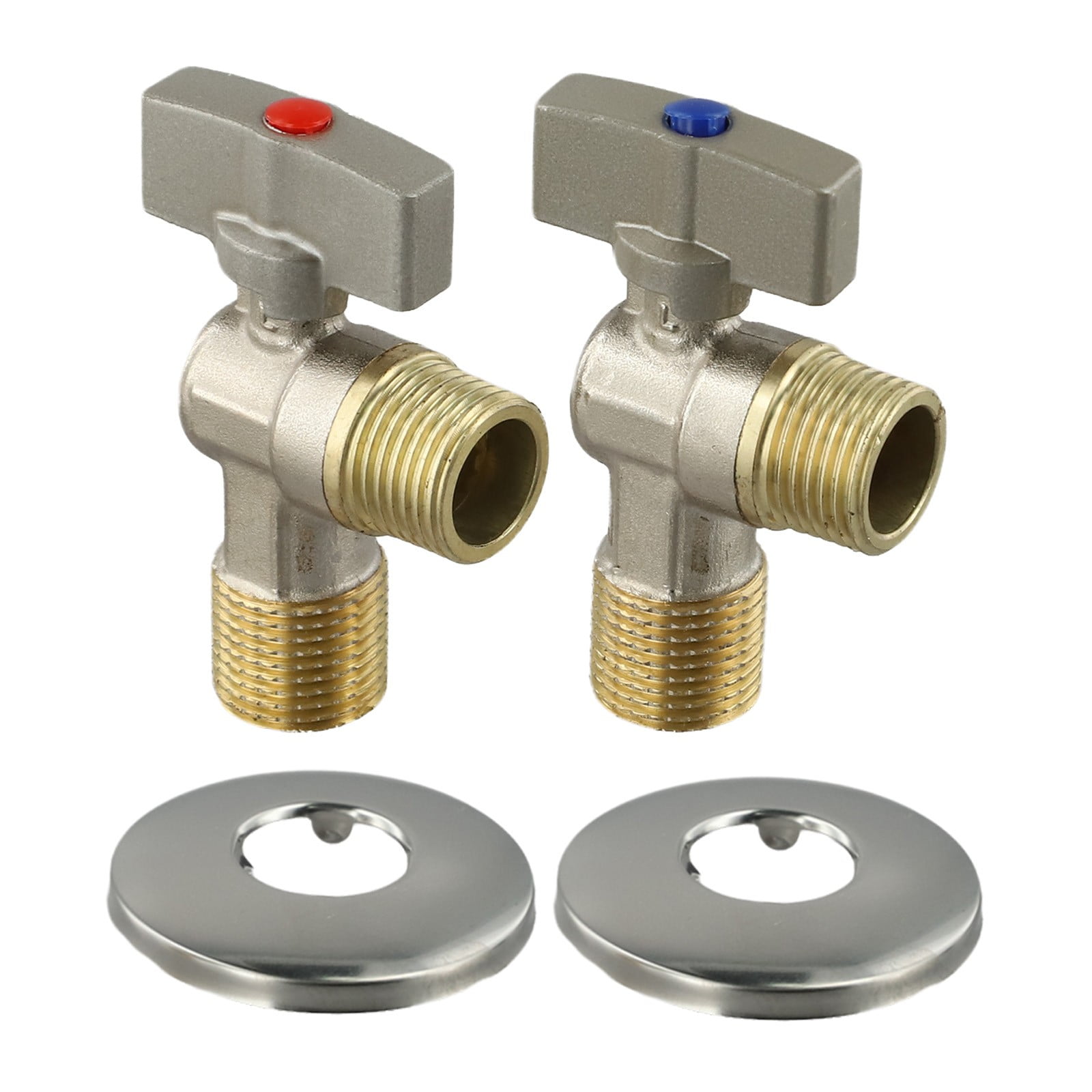 Brass Angle Valve Triangle Valve Switch For Water Heater Hot Cold Water ...